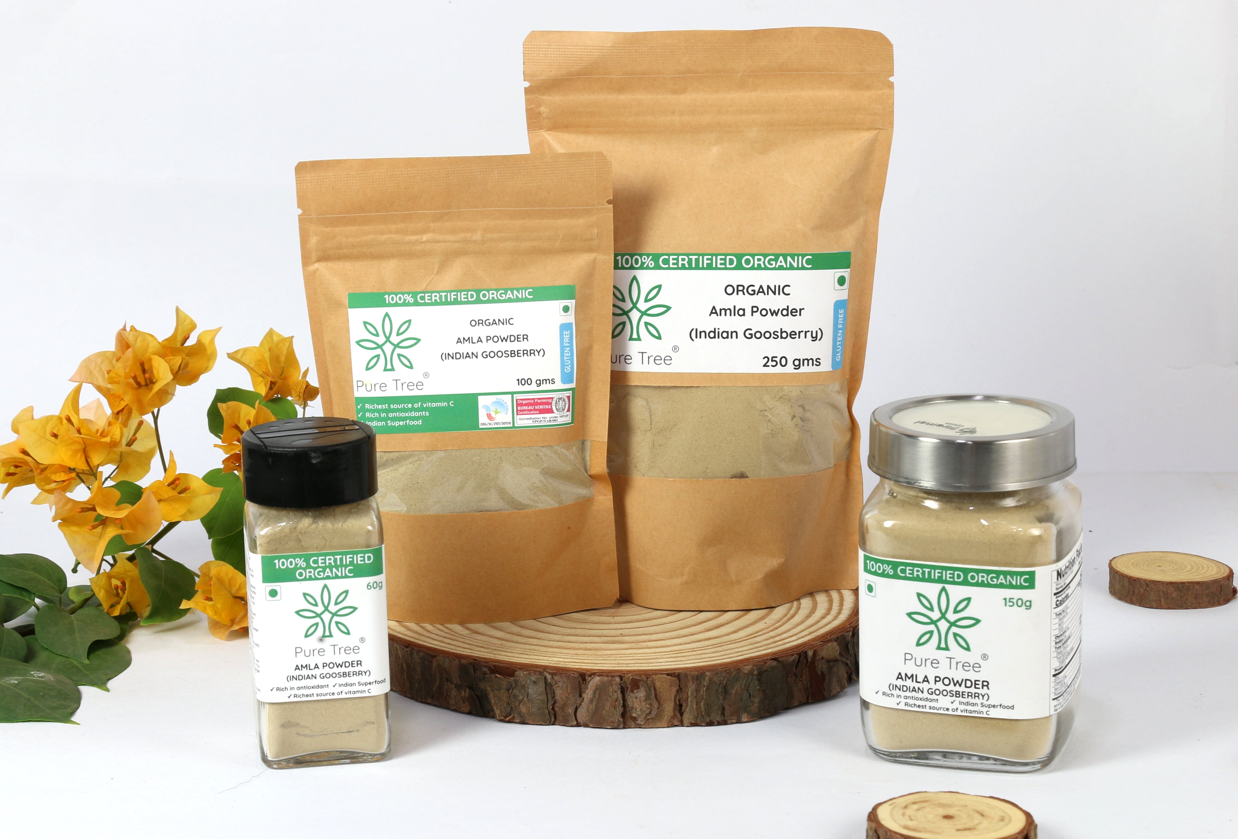 Certified Organic Amla | Indian Gooseberry Powder – Puretree Foods