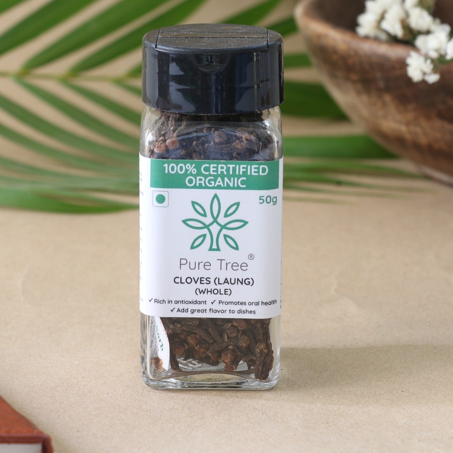 Certified Organic Cloves Whole (Laung) - Pure Tree Foods – Puretree Foods