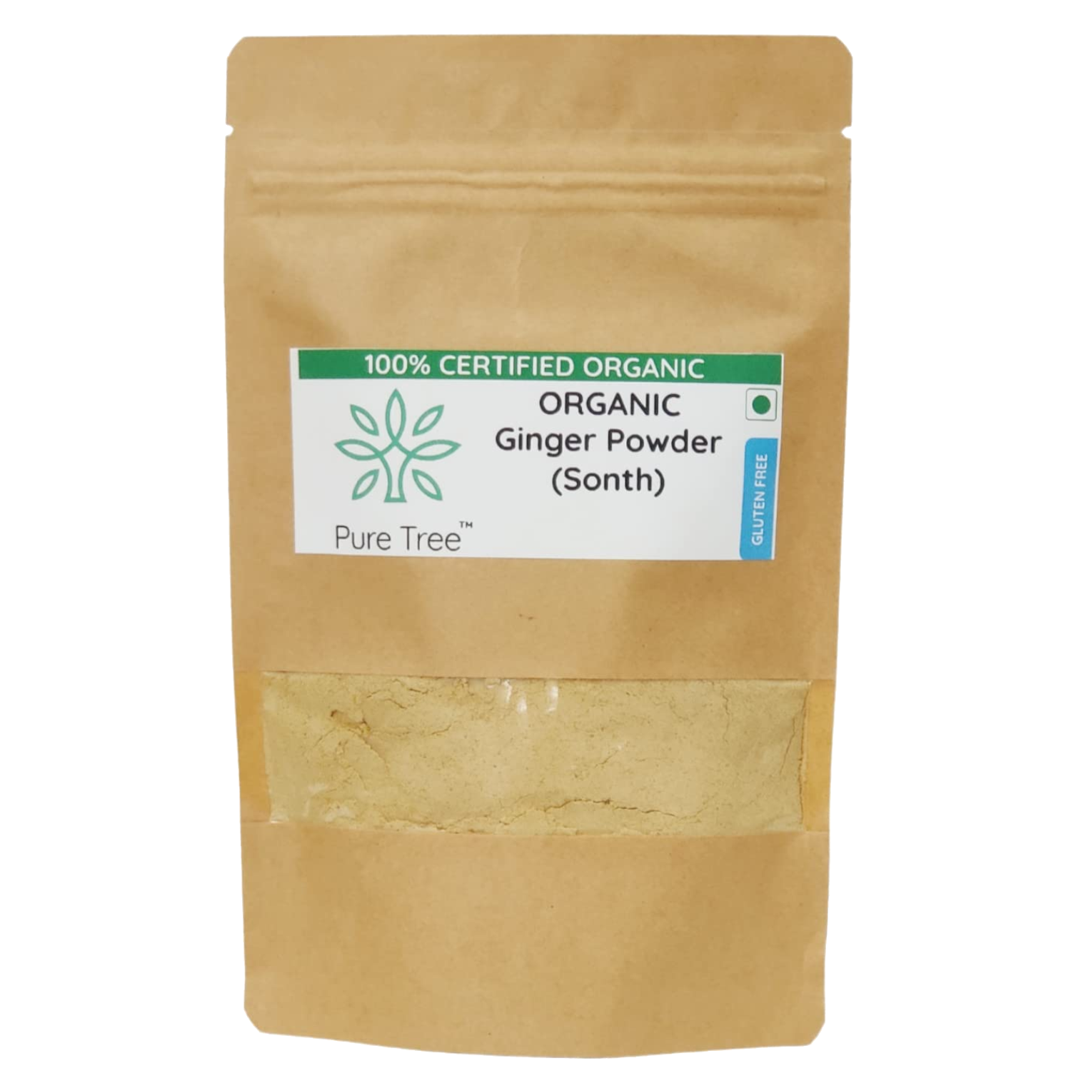 Certified Organic Dry Ginger Powder (Sonth) - Pure Tree Foods ...