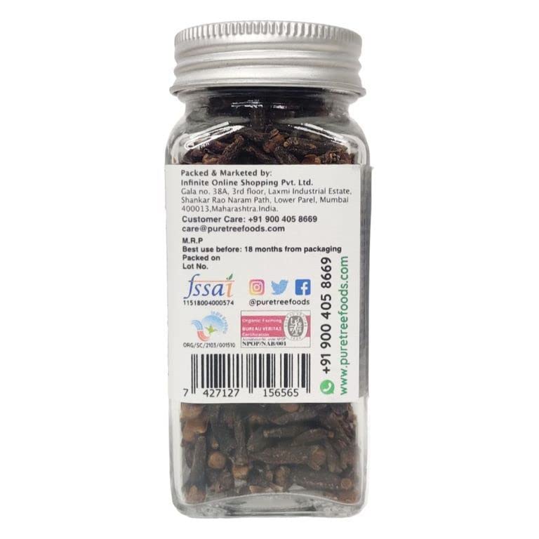 Certified Organic Cloves Whole (Laung) - Pure Tree Foods – Puretree Foods