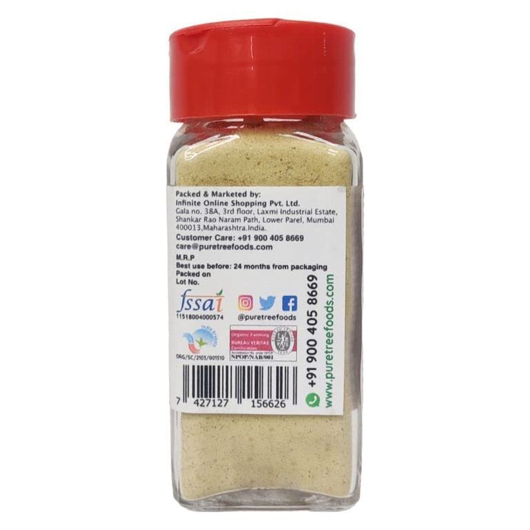 Certified Organic Dry Ginger Powder (Sonth) - Pure Tree Foods ...